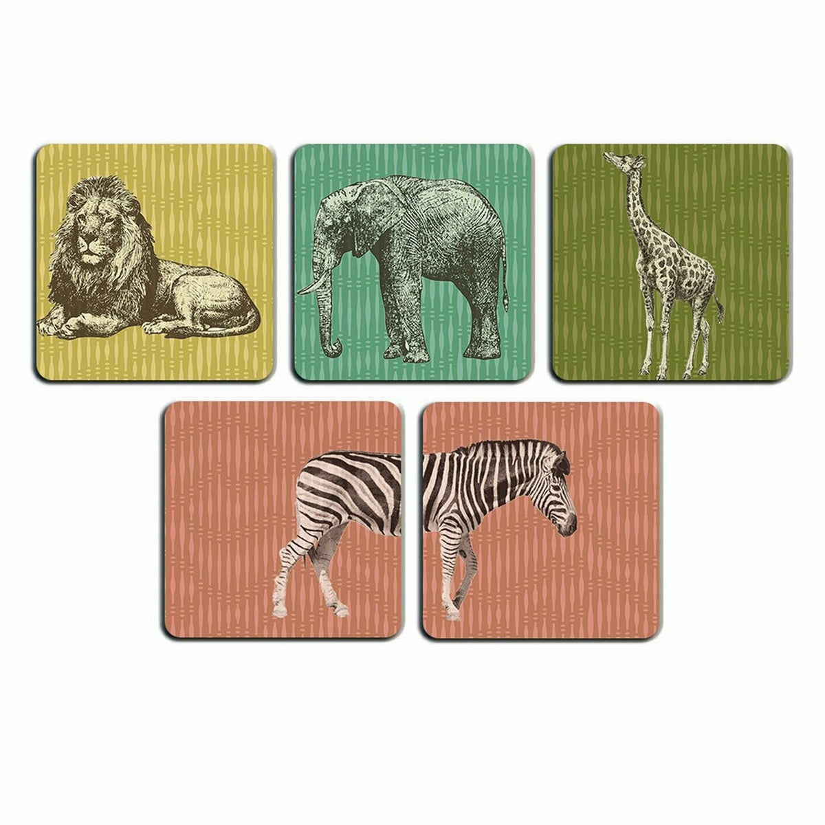 ESCAPULARIO Untersetzer Coaster, Motiv Safari – Karins Schwester ...